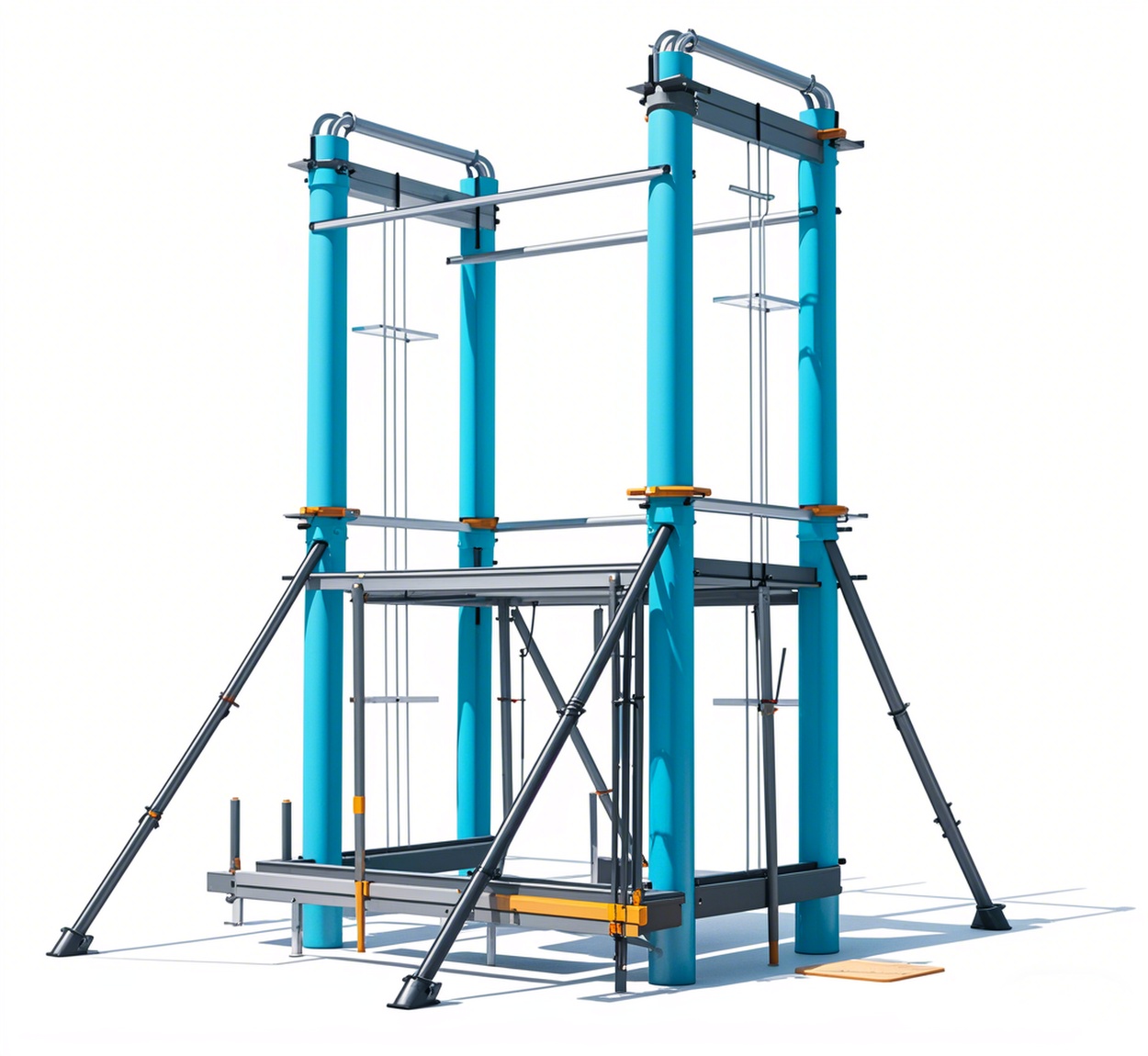 Scaffolding Lift: Efficient, Safe Vertical Access for Elevated Work ...